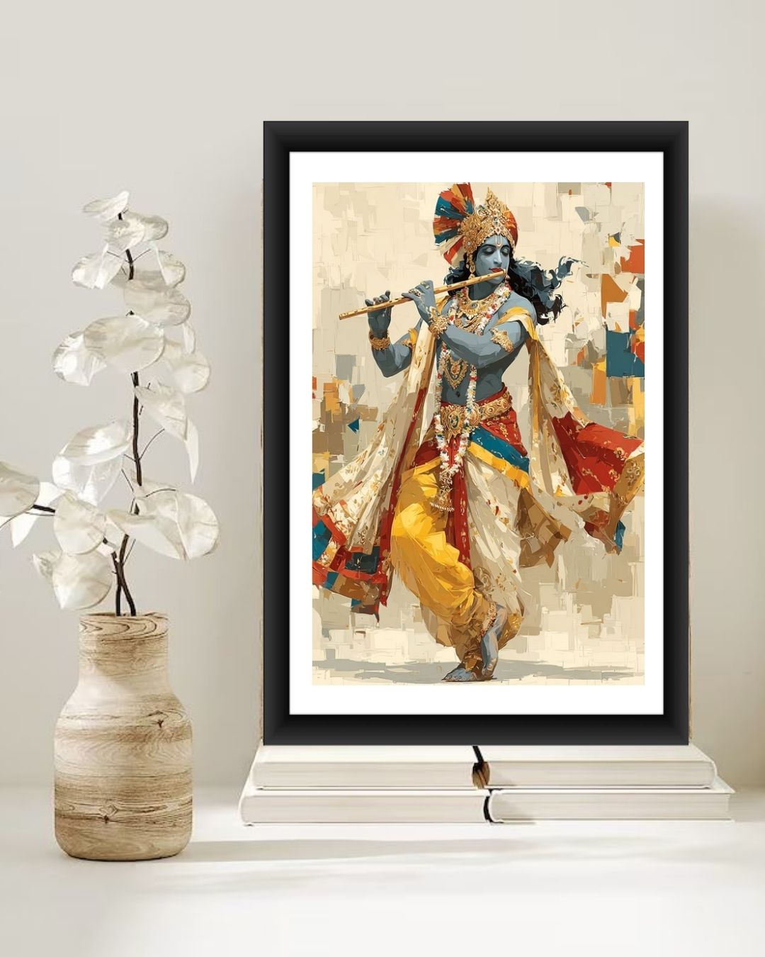 Lord Krishna Wall Frame – Miva Arts